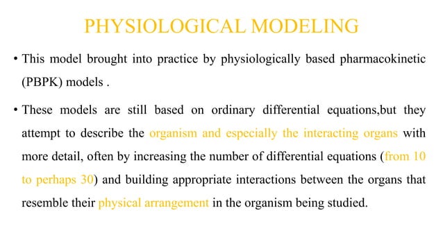 COMPUTER SIMULATIONS IN PHARMACOKINETICS & PHARMACODYNAMICS | PPTX