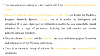 COMPUTER SIMULATIONS IN PHARMACOKINETICS & PHARMACODYNAMICS | PPTX