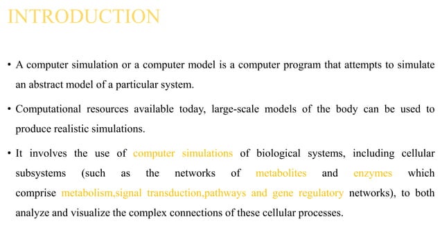 COMPUTER SIMULATIONS IN PHARMACOKINETICS & PHARMACODYNAMICS | PPTX