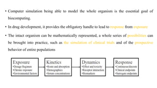 COMPUTER SIMULATIONS IN PHARMACOKINETICS & PHARMACODYNAMICS | PPTX