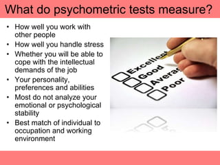 Psychometric Test & Personality Evualuation | PPTX