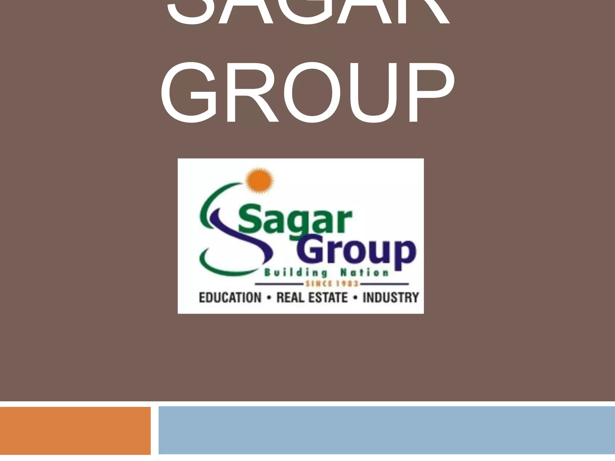 Sagar group engineering | PPSX