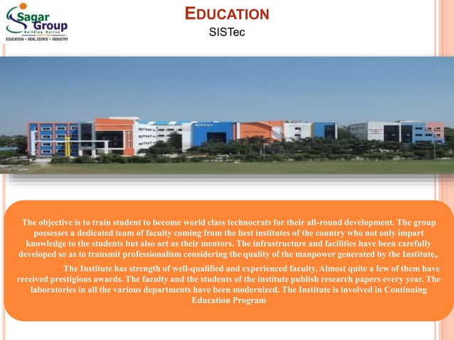 Sagar group presentation engineering | PPT