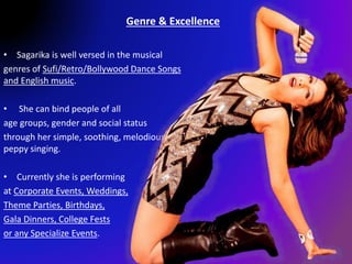 Sagarika Deb - The Singer's Profile | PPTX