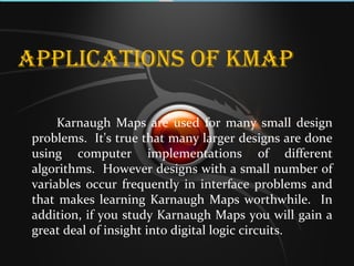 KARNAUGH MAP using OpenGL (KMAP) | PPT