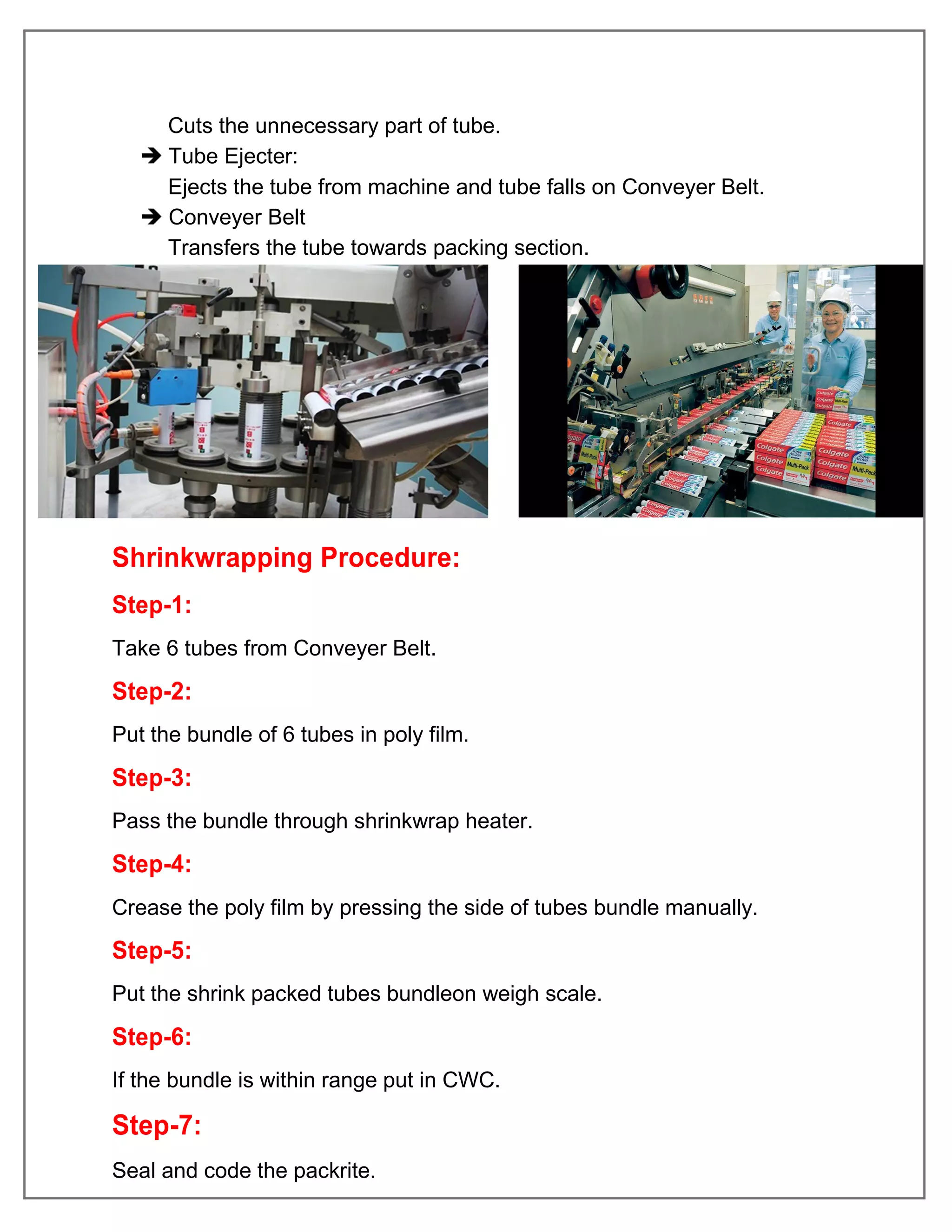 Colgate Palmolive Pakistan Kotri Internship Report | PDF