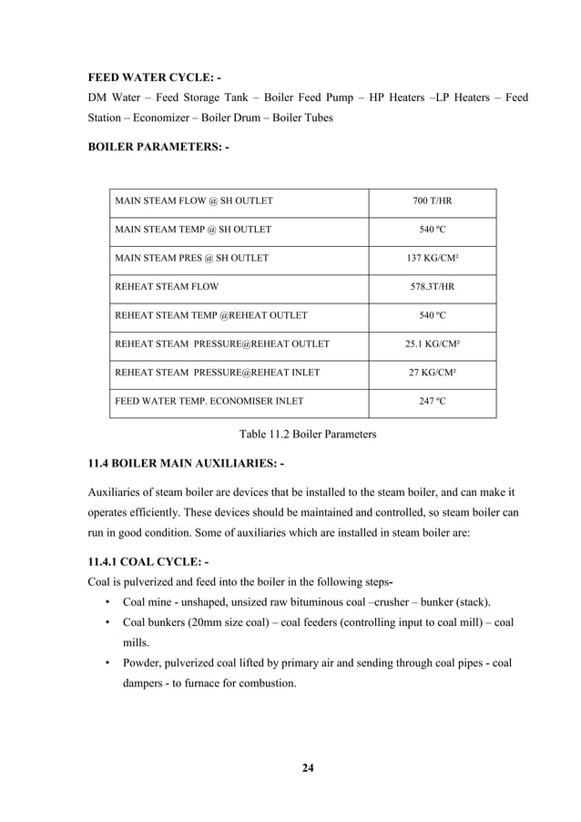 training report on thermal power plant & thermal power generation by sagar mehta (nashik tps)pdf ...