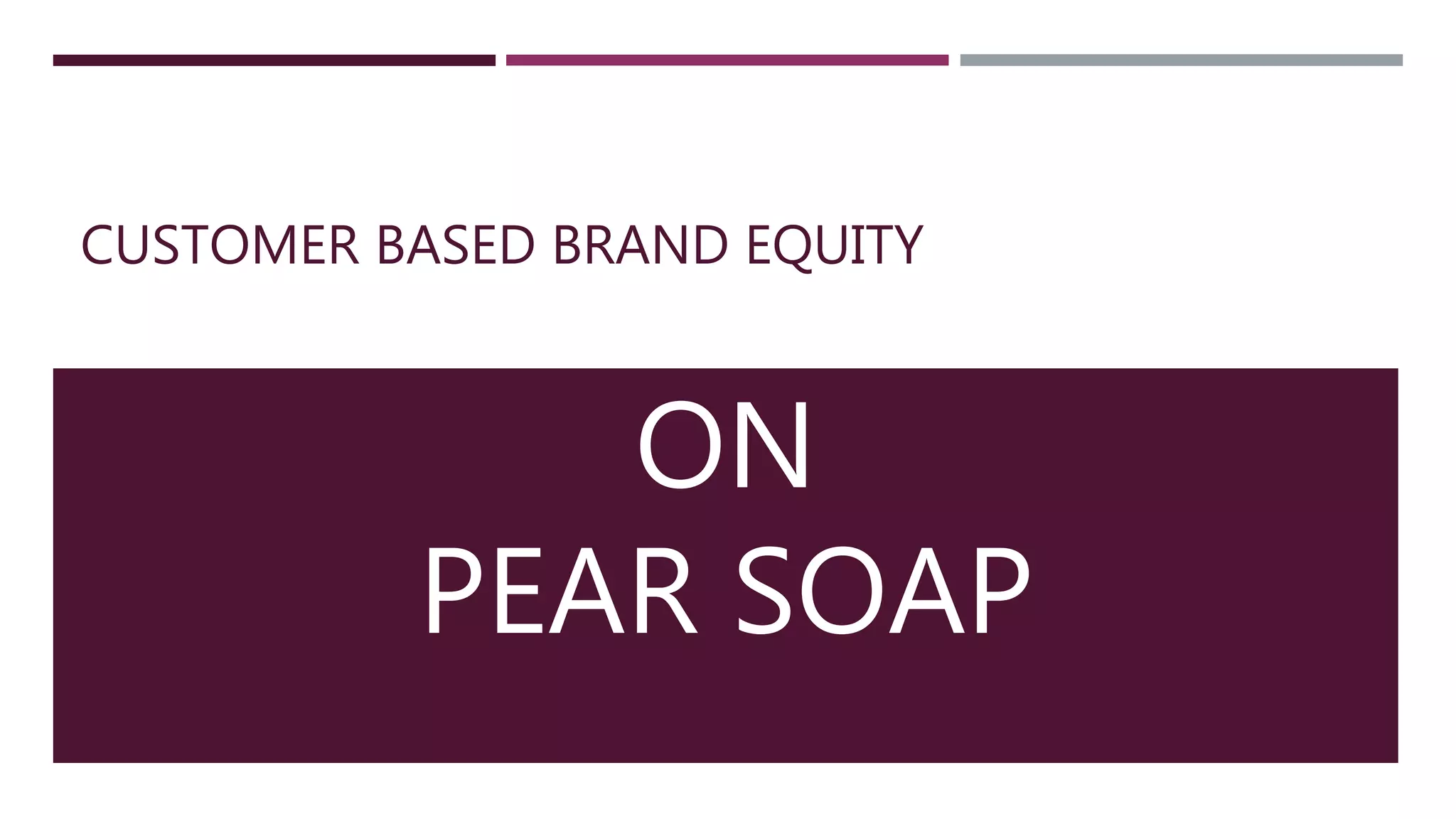 Sagar pera soap_hul | PPT