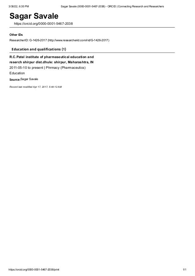 Sagar Savale (0000-0001-5467-2038) - ORCID _ Connecting Research and Researchers.pdf