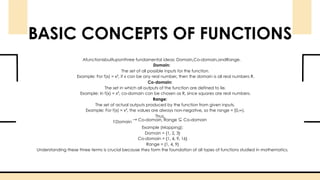 this is the ppt based on types of function and types of function | PDF
