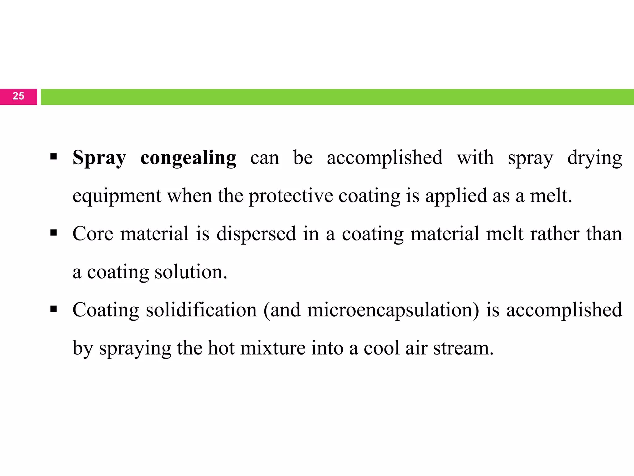 MICROENCAPSULATION TECHNIQUES AND APPLICATION | PPTX