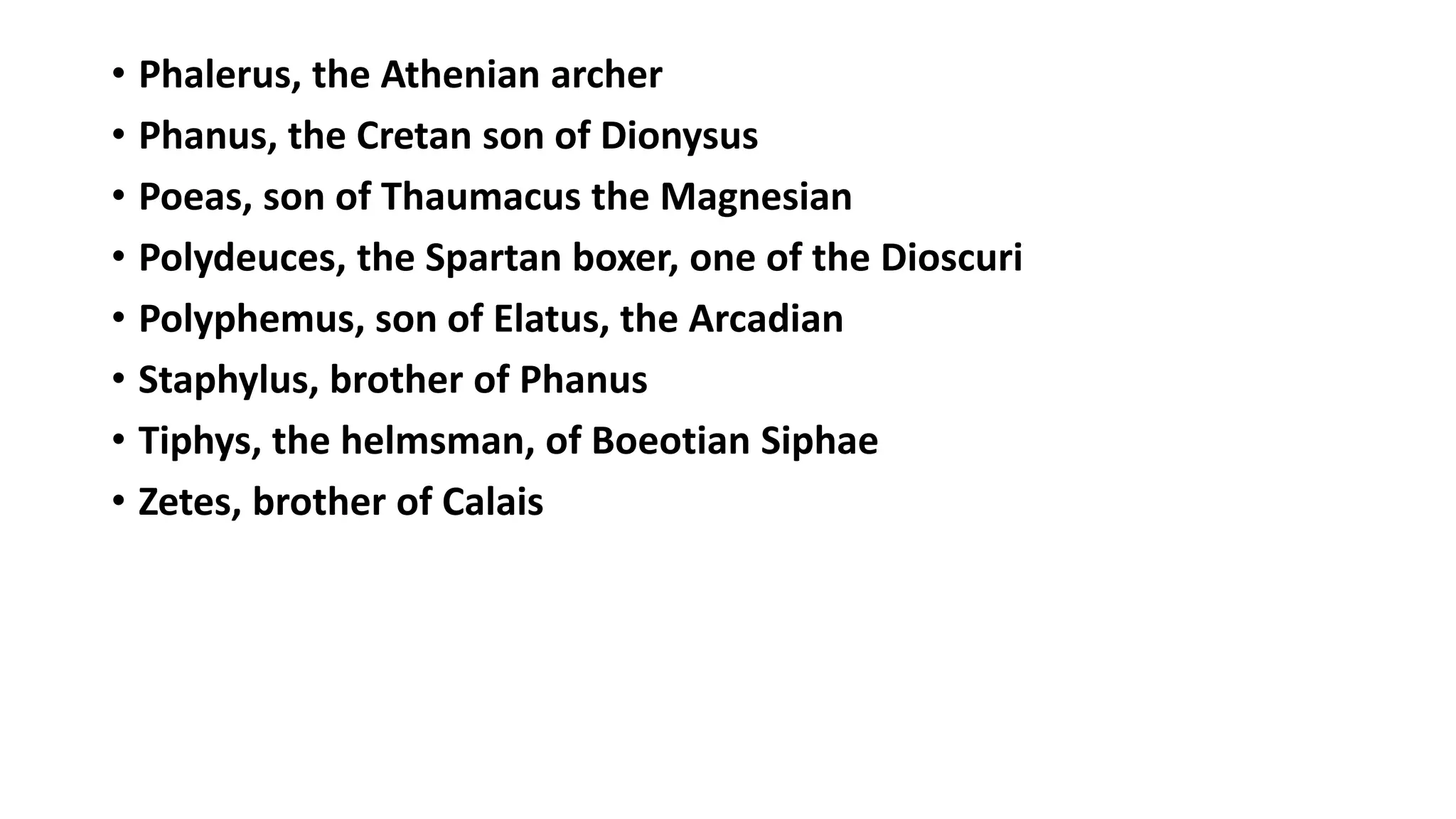 Sagas and argonates n greek mythology | PPTX