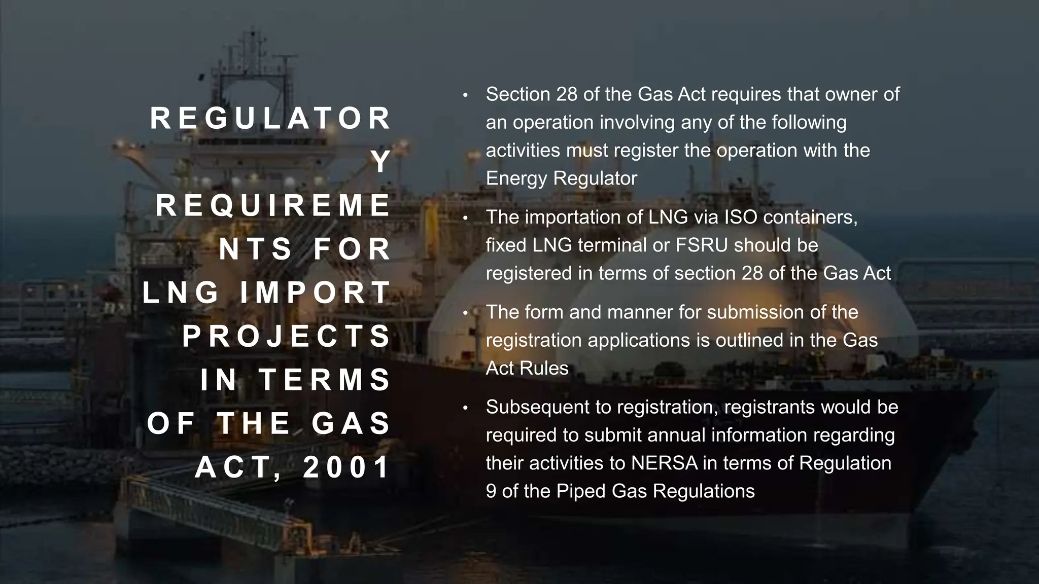 SA GAS REGULATORY FRAMEWORK ANALYSIS.pptx SA GAS REGULATORY FRAMEWORK ANALYSIS.pptx