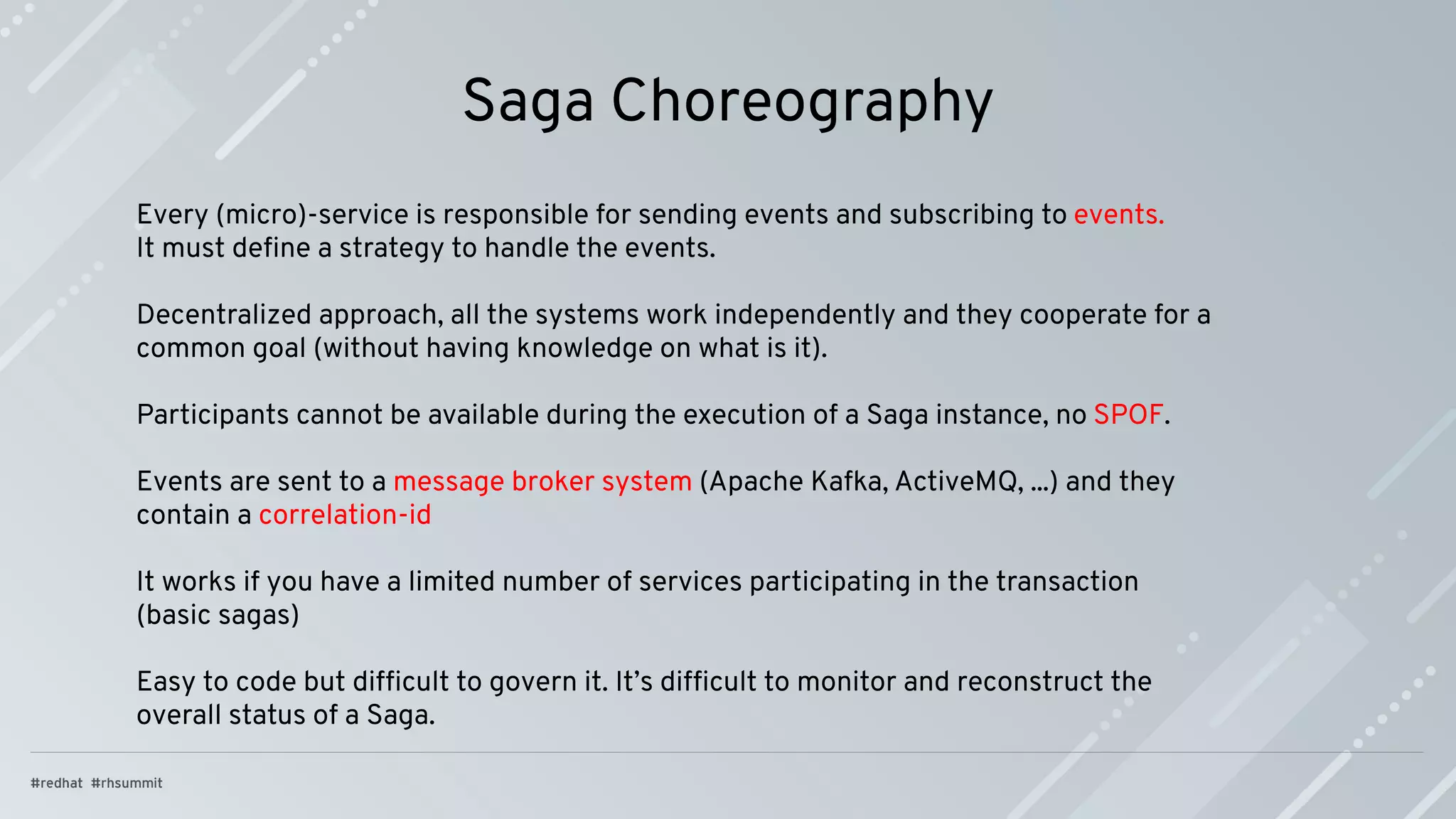 Saga transactions msa_ architecture | PPT