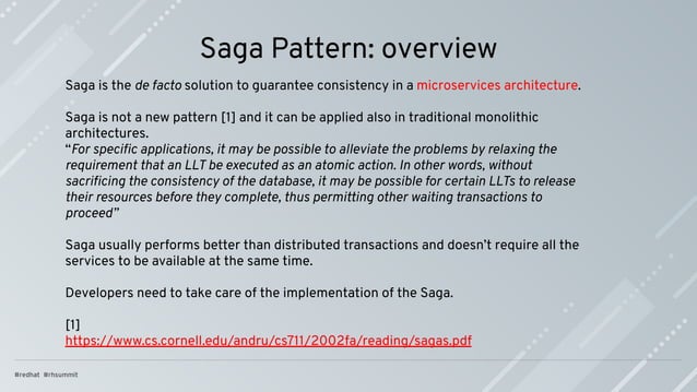 Saga transactions msa_ architecture | PPT