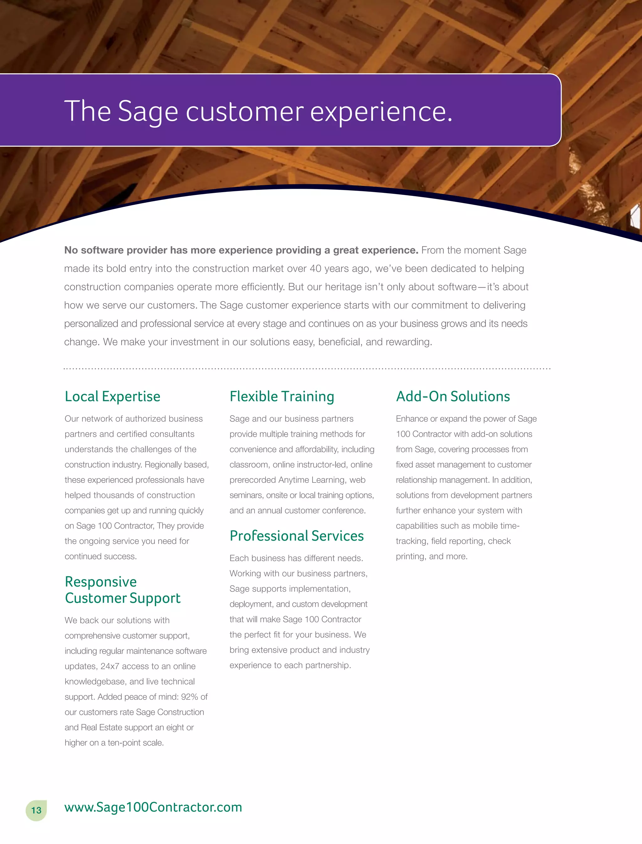 Sage 100 Contractor (overview) | PDF