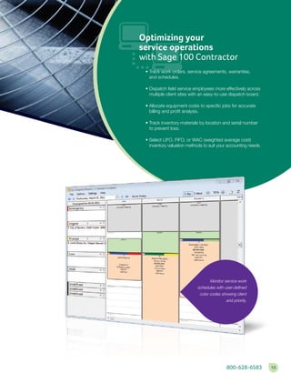 Sage 100 Contractor (overview) | PDF