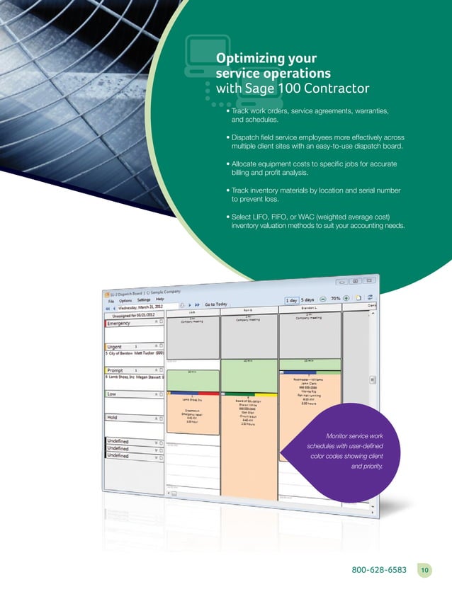 Sage 100 Contractor (overview) | PDF