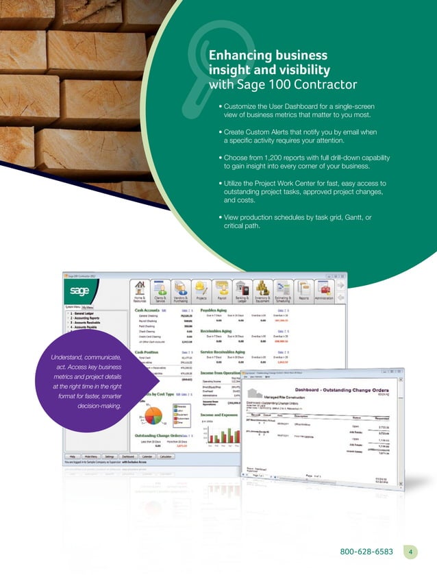Sage 100 Contractor (overview) | PDF