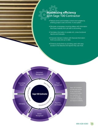 Sage 100 Contractor (overview) | PDF