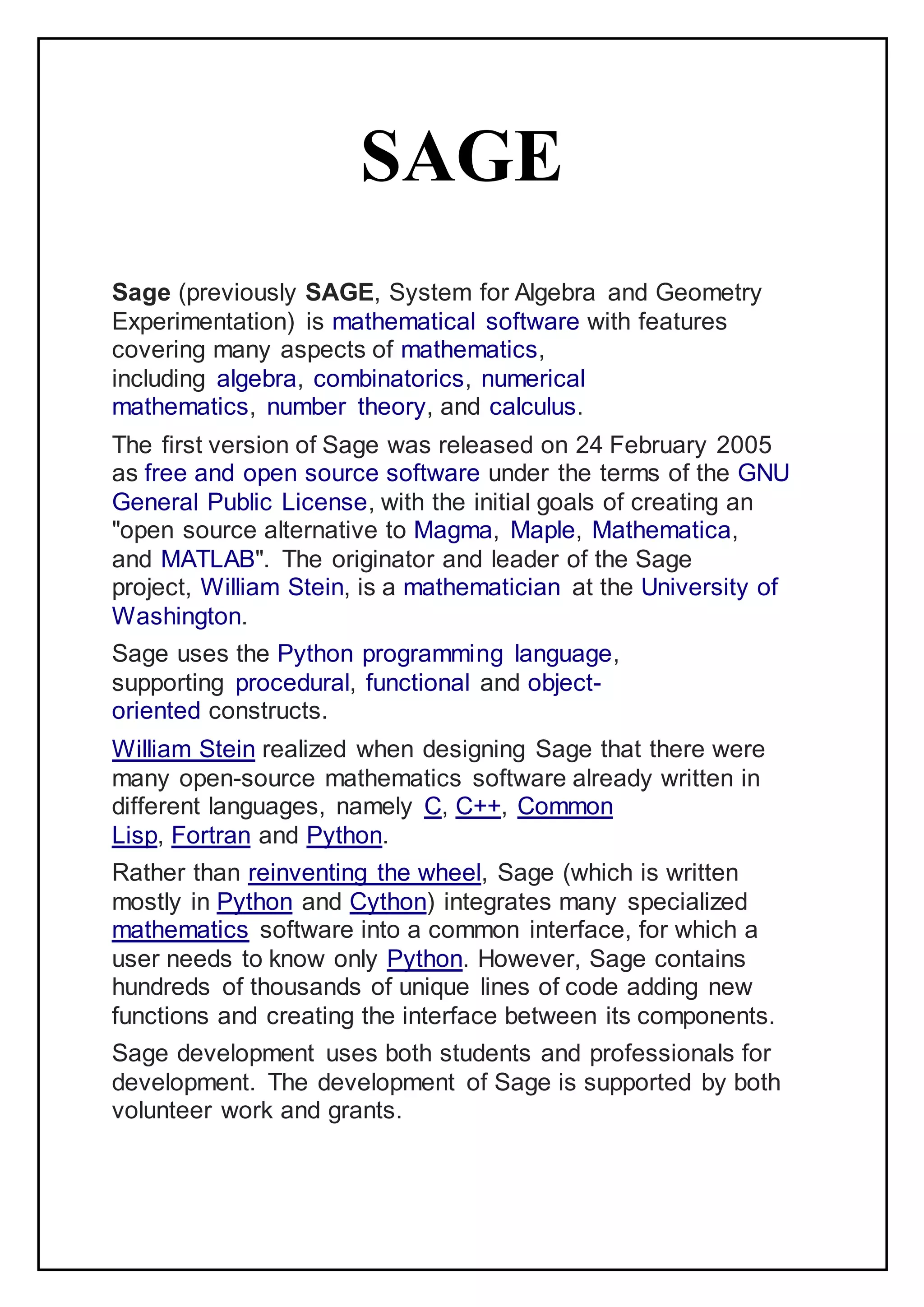 Accounting Packages | DOCX