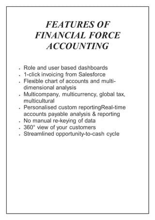 Accounting Packages | DOCX