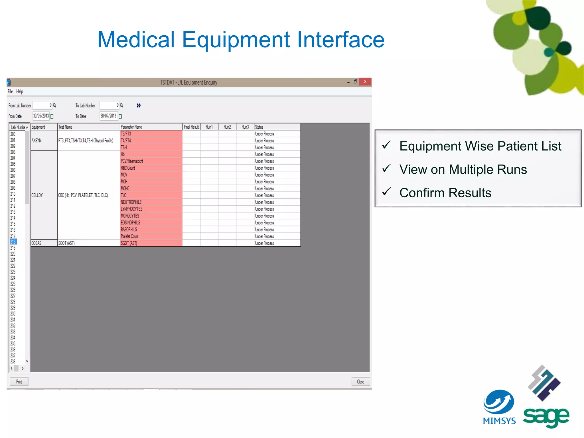 Sage - Clinical Laboratory Management System | PDF