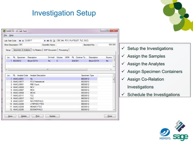 Sage - Clinical Laboratory Management System | PDF