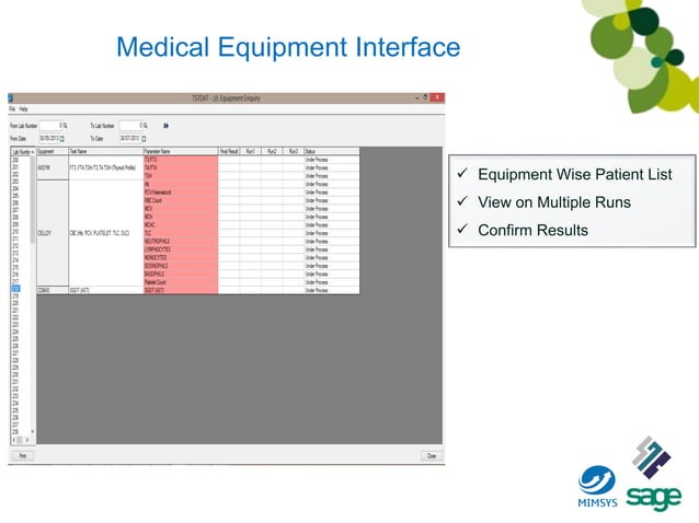Sage - Clinical Laboratory Management System | PDF