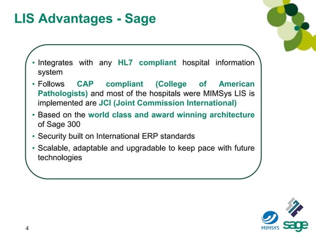 Sage - Clinical Laboratory Management System | PDF