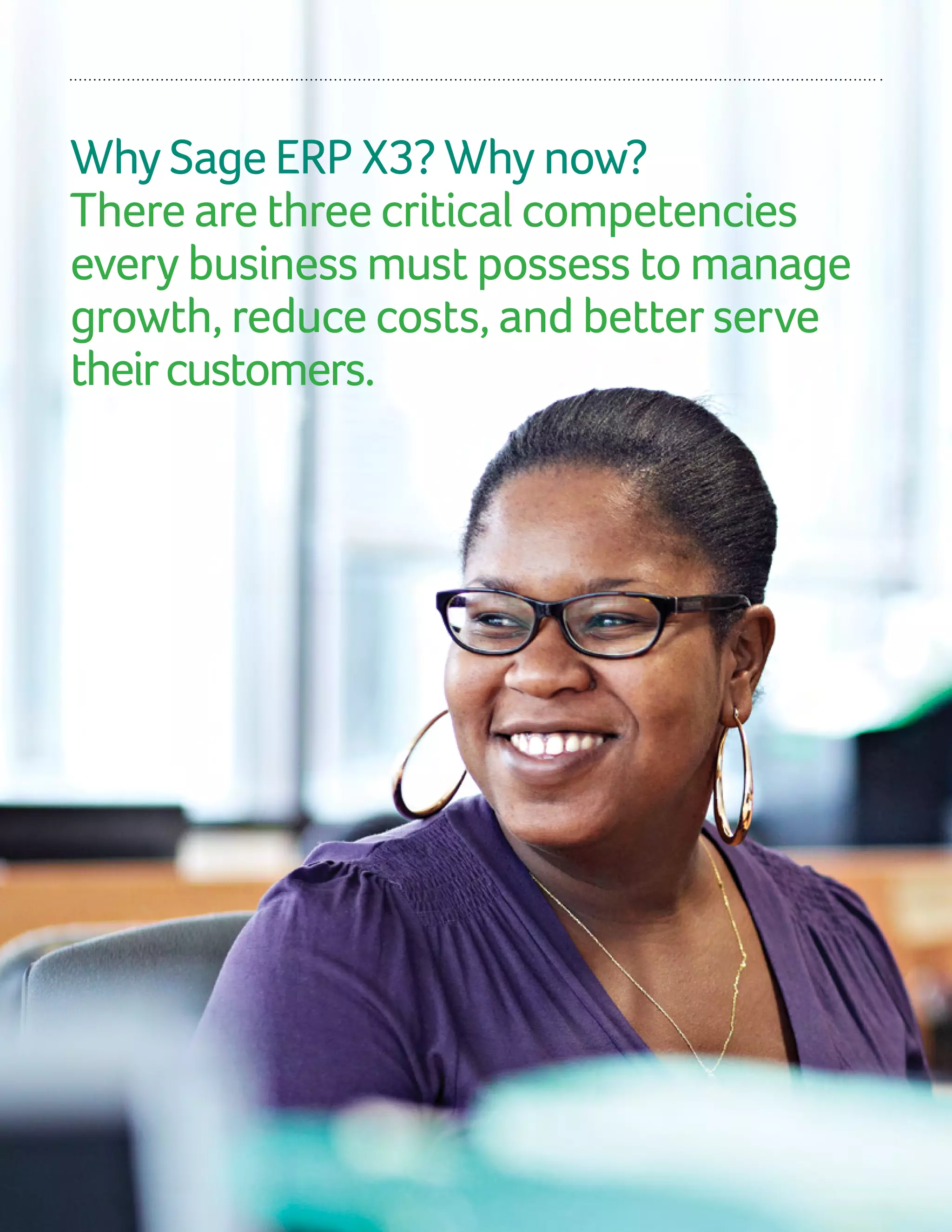 Sage ERP X3 Product Brochure | PDF