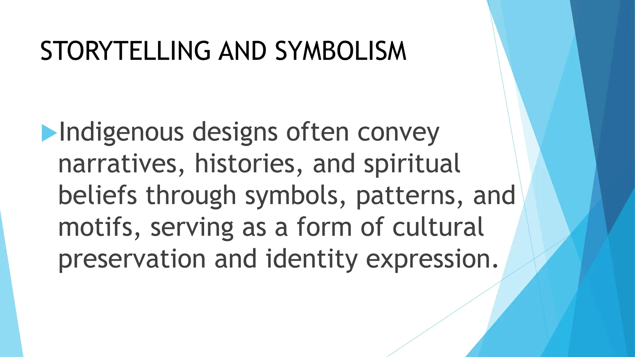 Principles of indigenous creative design | PPTX