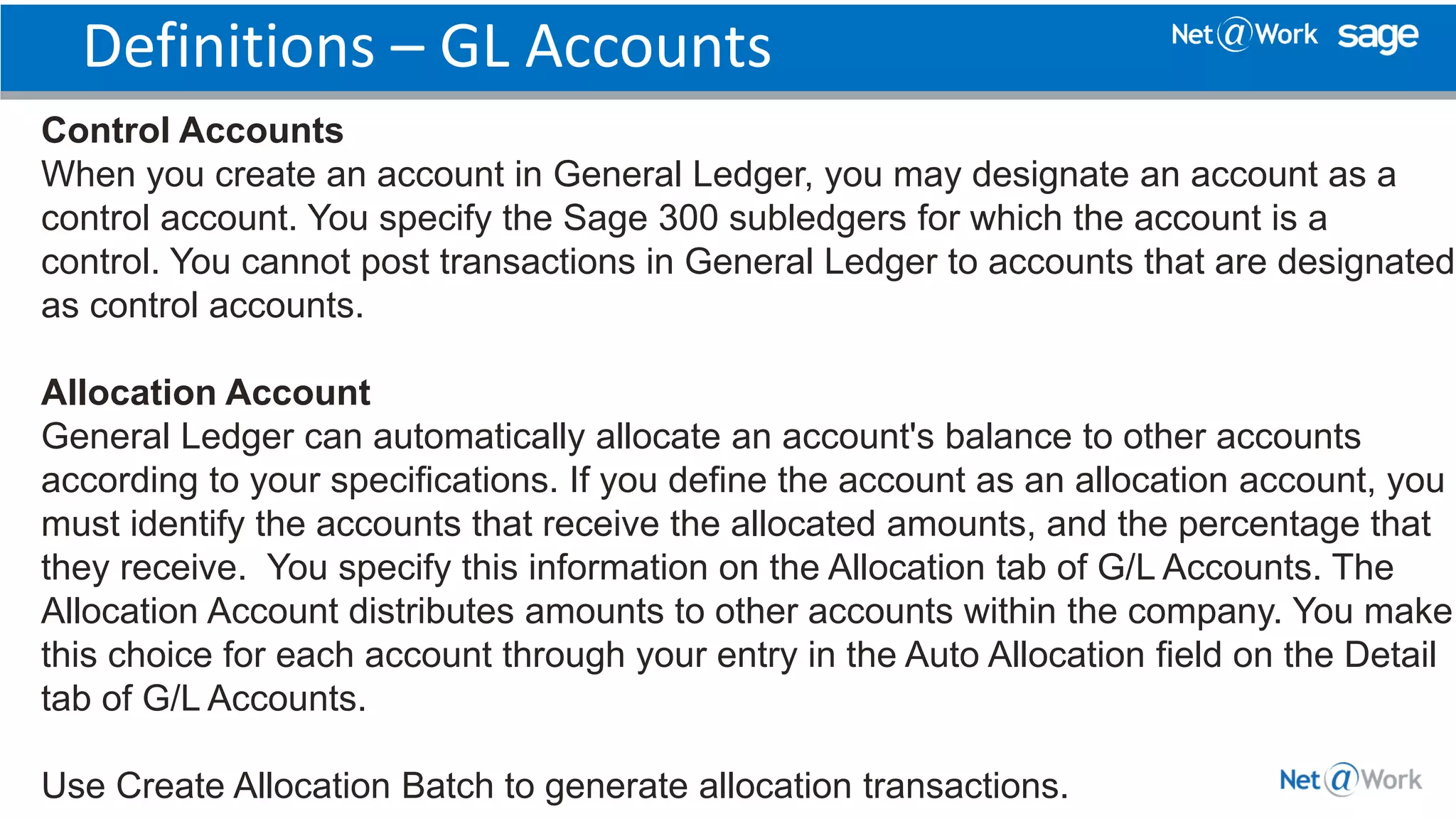 Understanding your setup options for General Ledger | PPT