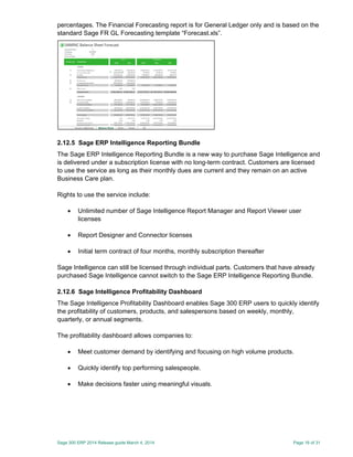 Sage 300 erp 2014 release guide march 2015 from BTC-ME | PDF | IT and ...