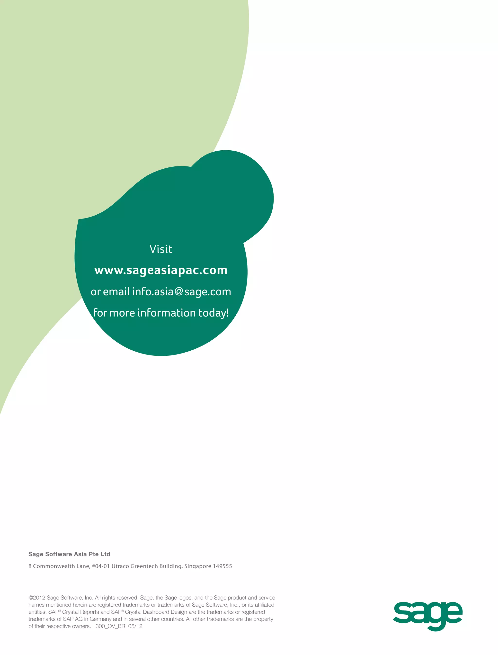 Sage 300 ERP Overview | PDF