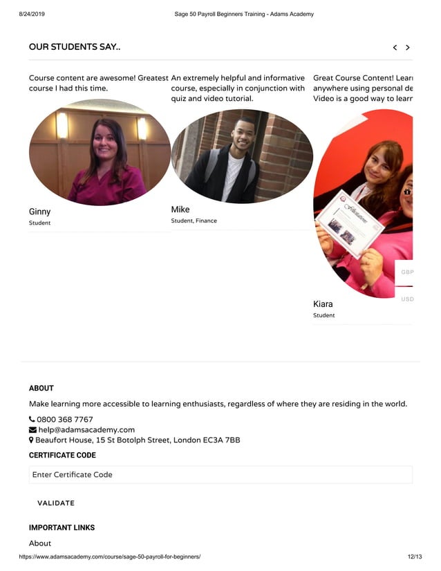 Payroll Courses for Beginners | PDF