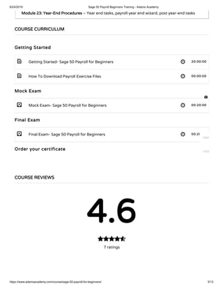 Payroll Courses for Beginners | PDF