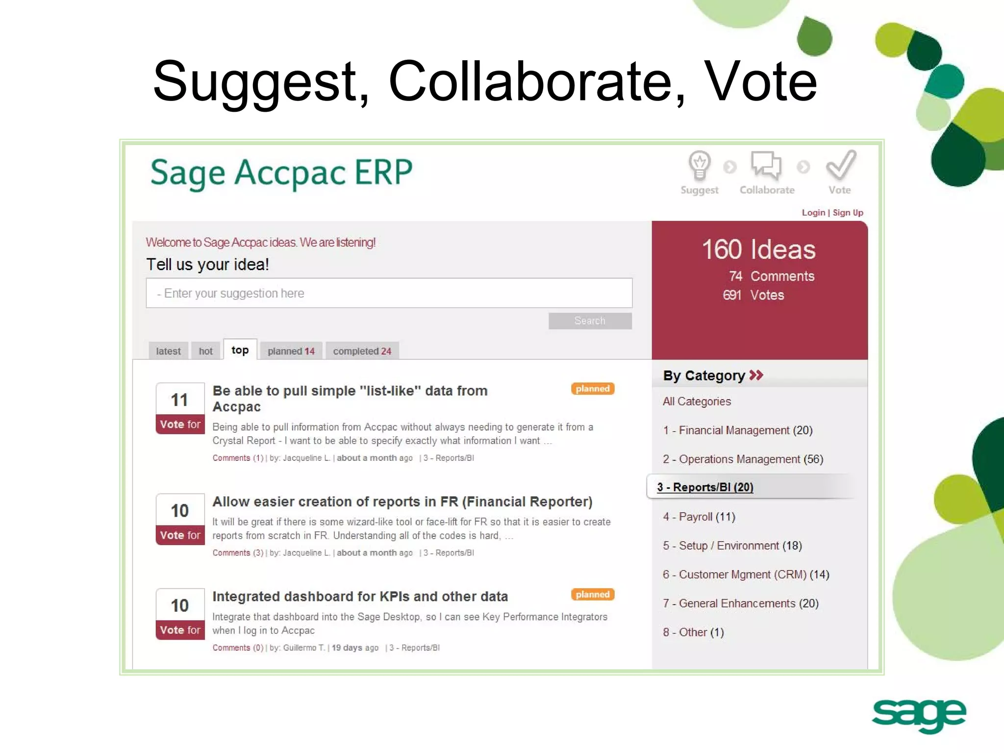 Sage Accpac Roadmap January 2010 | PDF