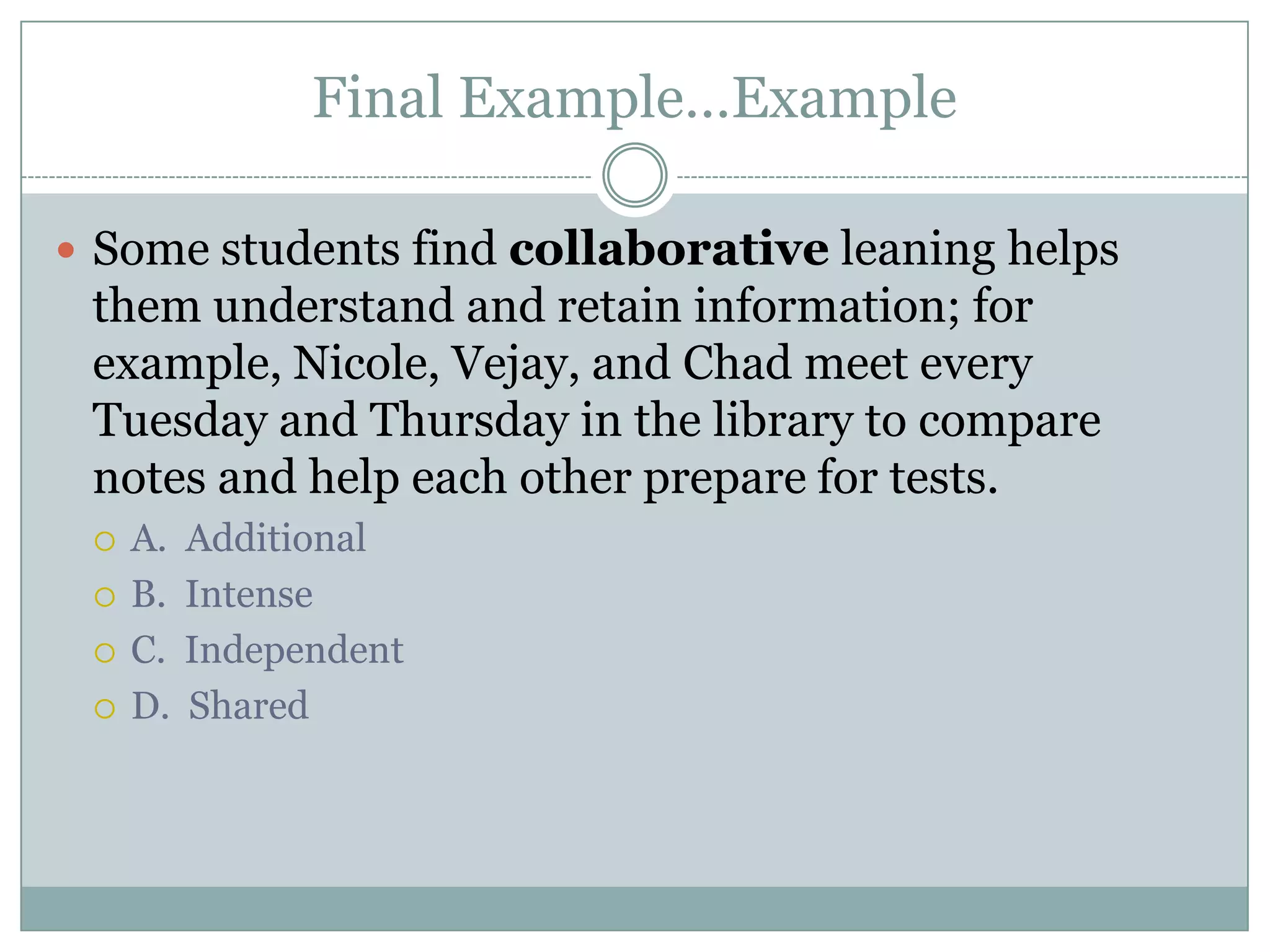 Sage approach to vocabulary | PPTX