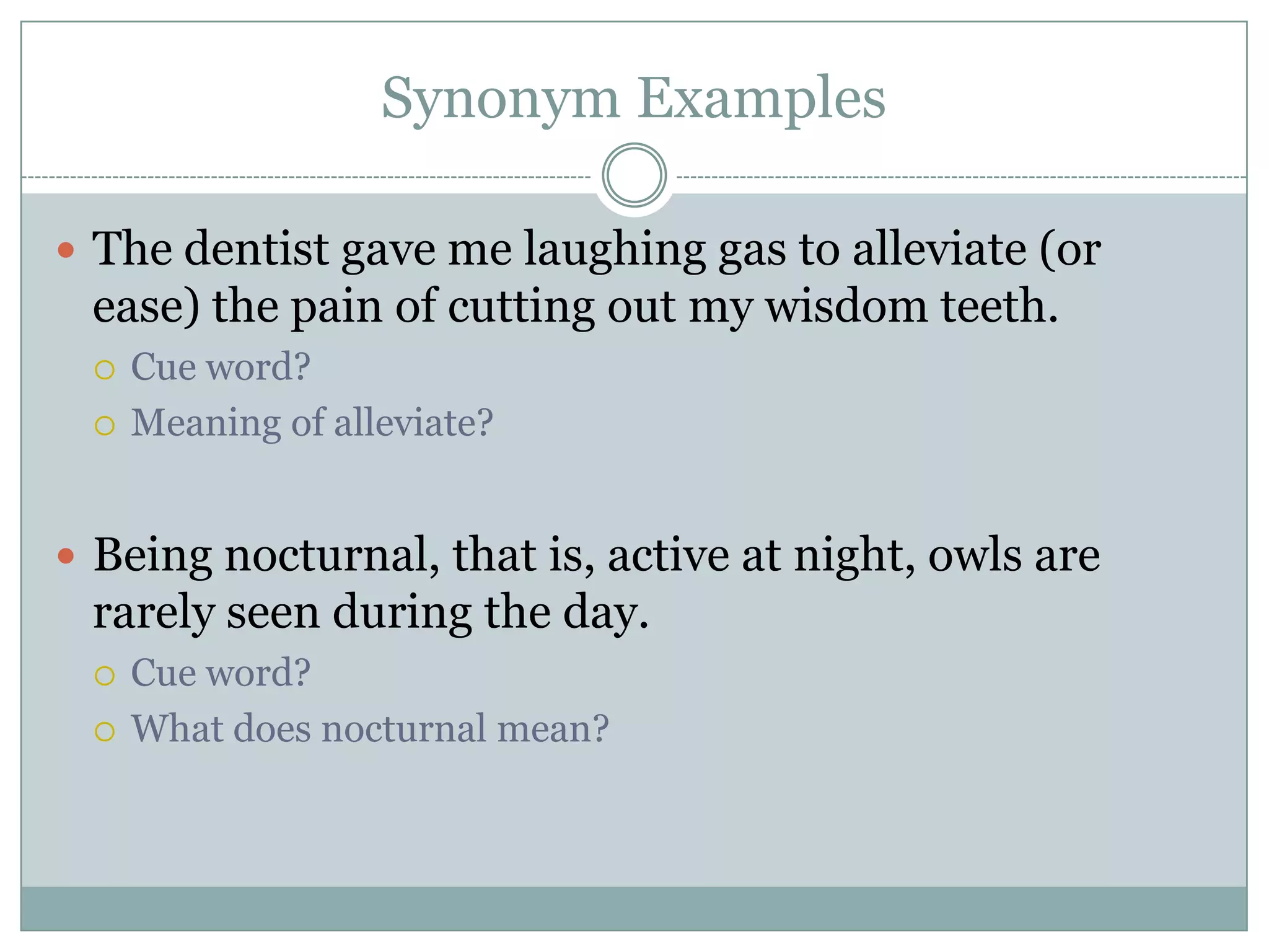Sage approach to vocabulary | PPTX