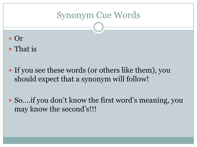 Sage approach to vocabulary | PPTX