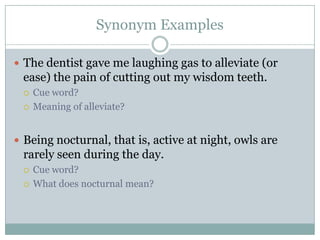 Sage approach to vocabulary | PPTX