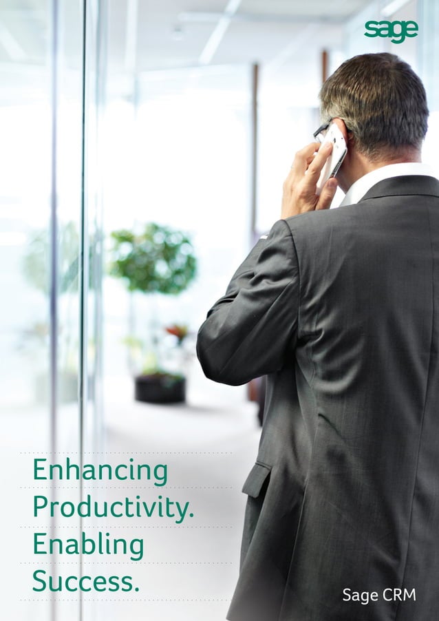 Enhance Productivity & Success with Award-Winning Sage CRM | PDF
