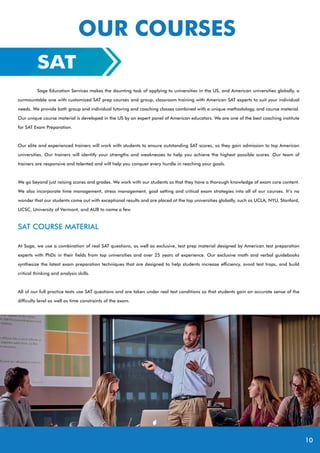 sat coaching dubai | sat prep classes dubai | sat tutor dubai | PDF