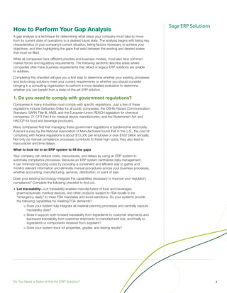 ERP Gap Analysis | PDF