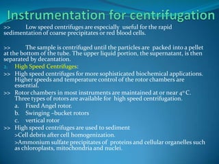Centrifugation | PPTX