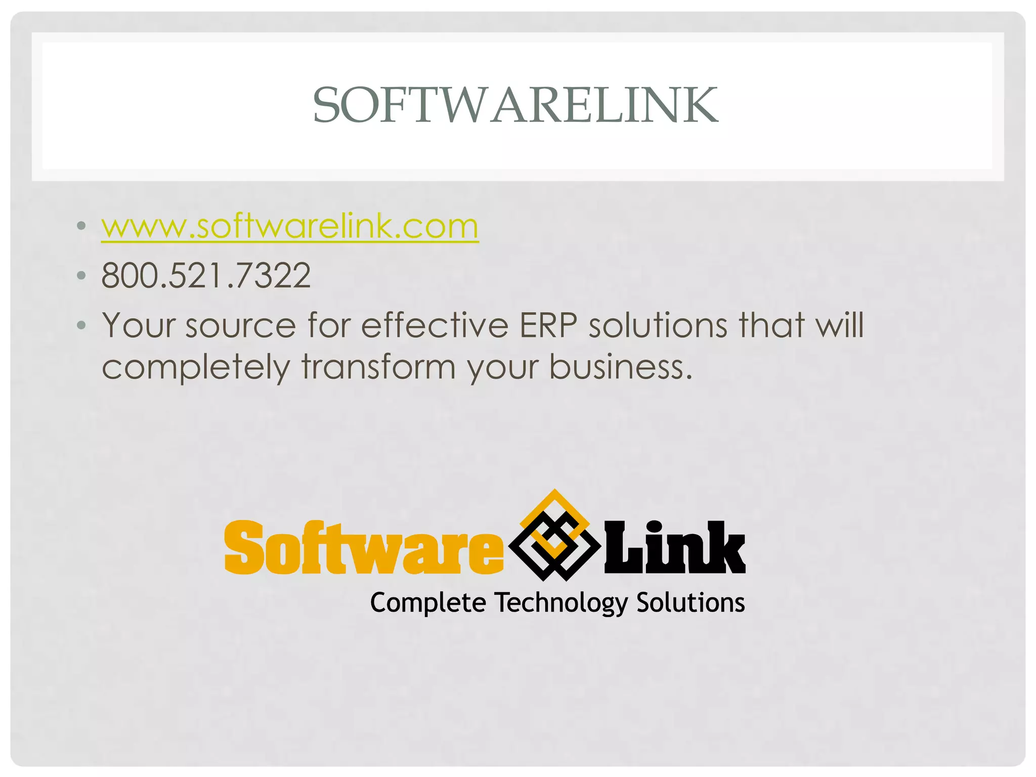 Sage Erp X3 Pptx Business Business And Finance