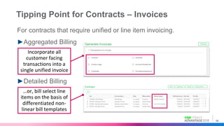 Sage Intacct Presentation - Moving from Order Entry to Contracts | PDF