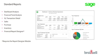Sage Intelligence Reporting for your Sage ERP Software | PPT