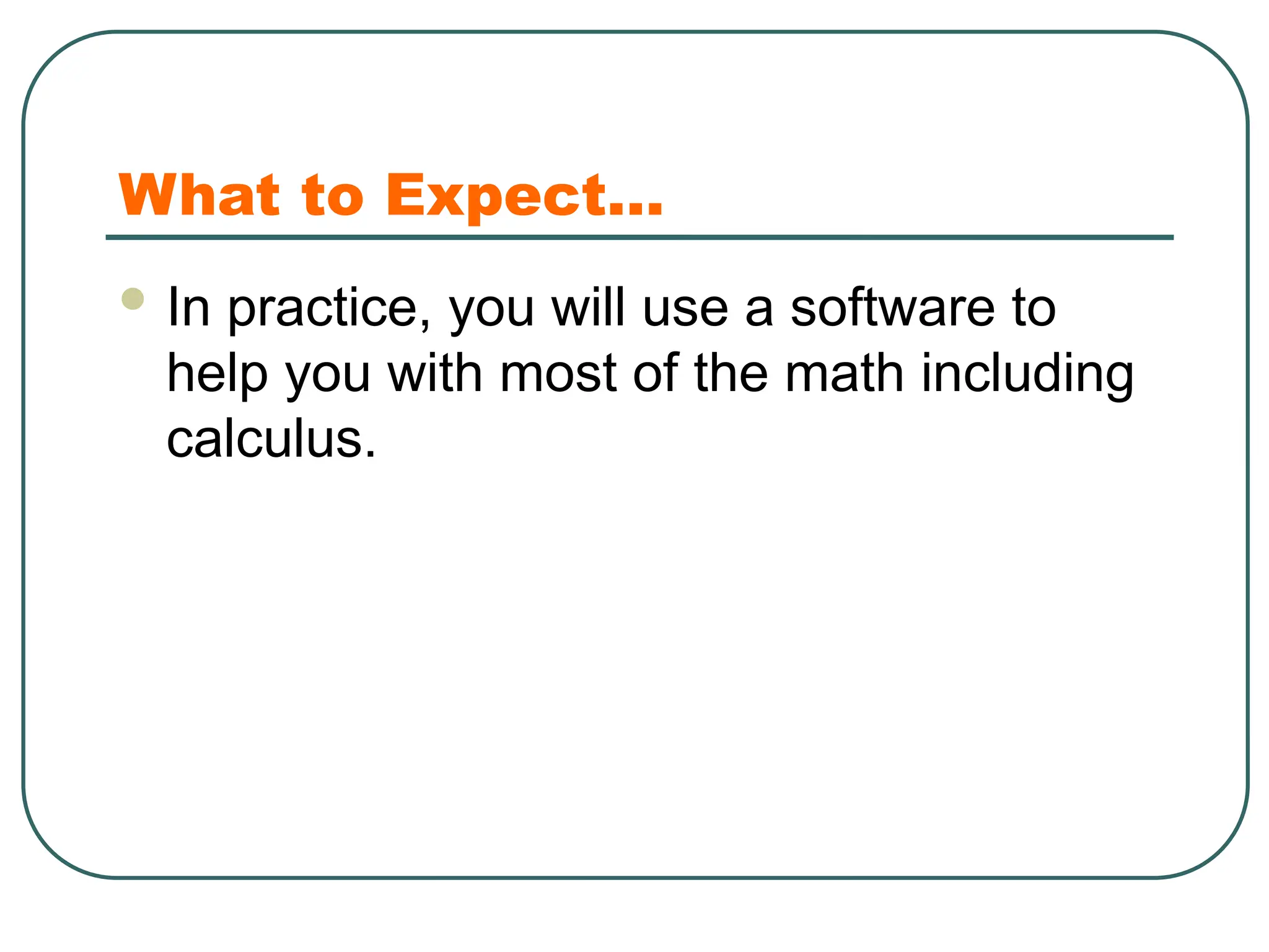 MAT1221 Sage Mathematics Calculus - Survey | PPTX